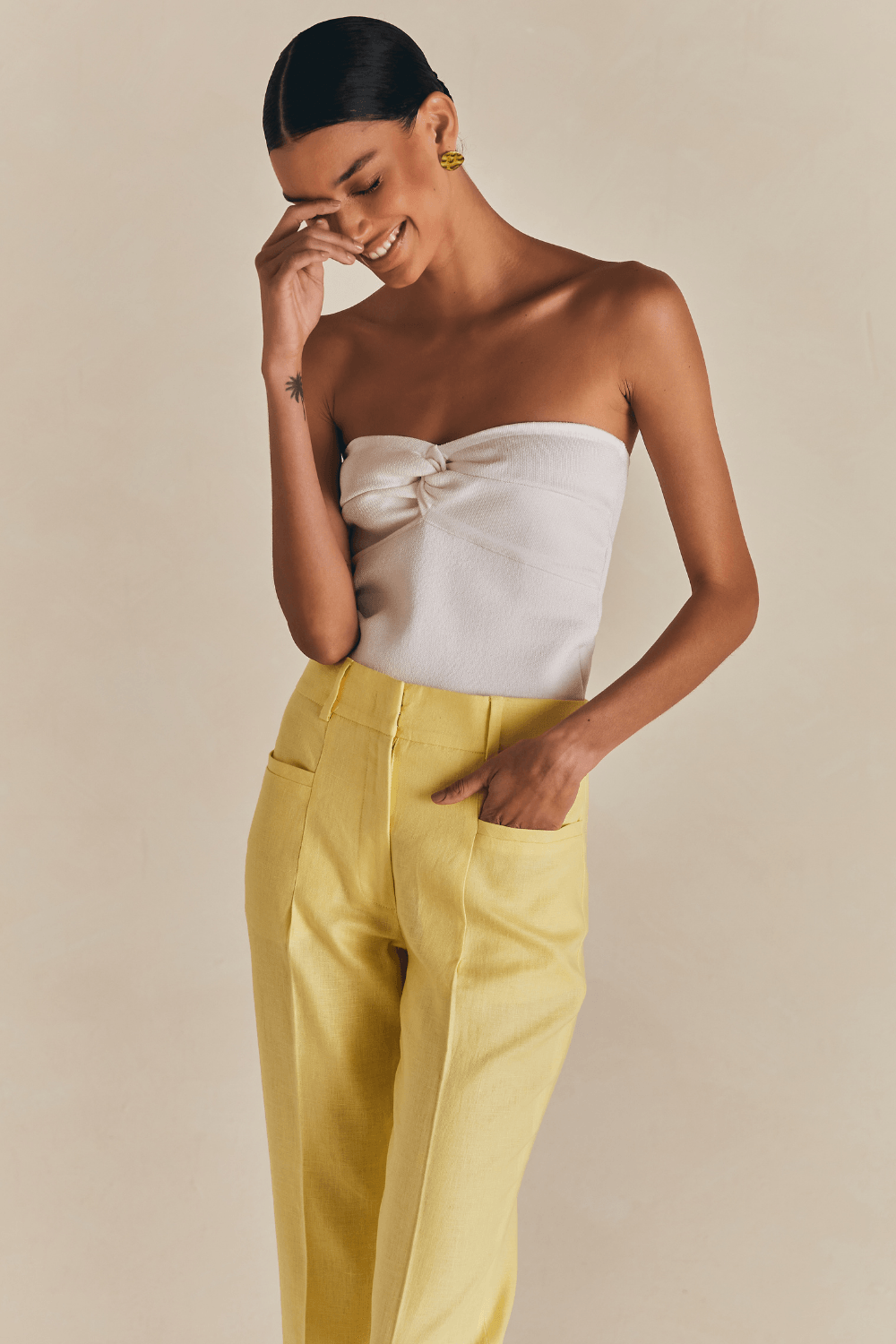 Calca Alfaiataria Cigarreti Tania - Brooksfield Donna Oficial: moda que ...